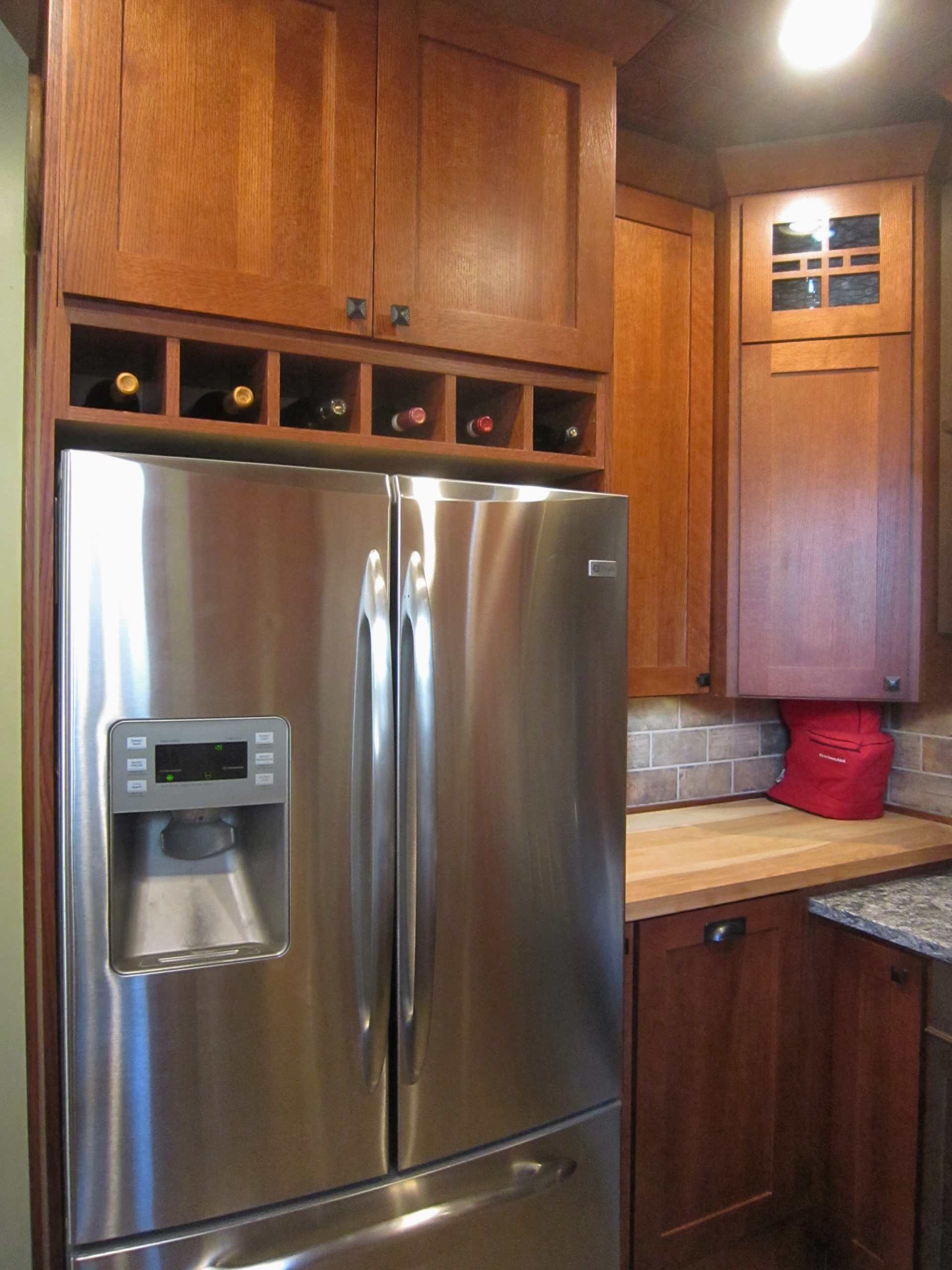 Maximizing Storage with Above Refrigerator Cabinet Ideas - Fineline ...